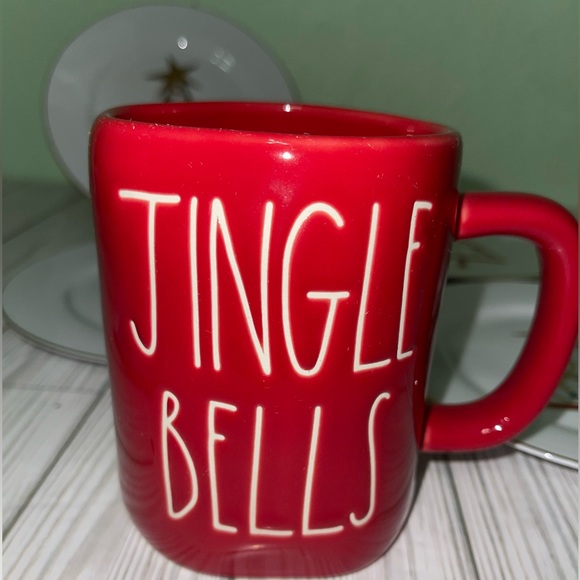 Pier 1 | Holiday | Jingle Bundlerae Dunn Red Jingle Bells Mug 4 ...